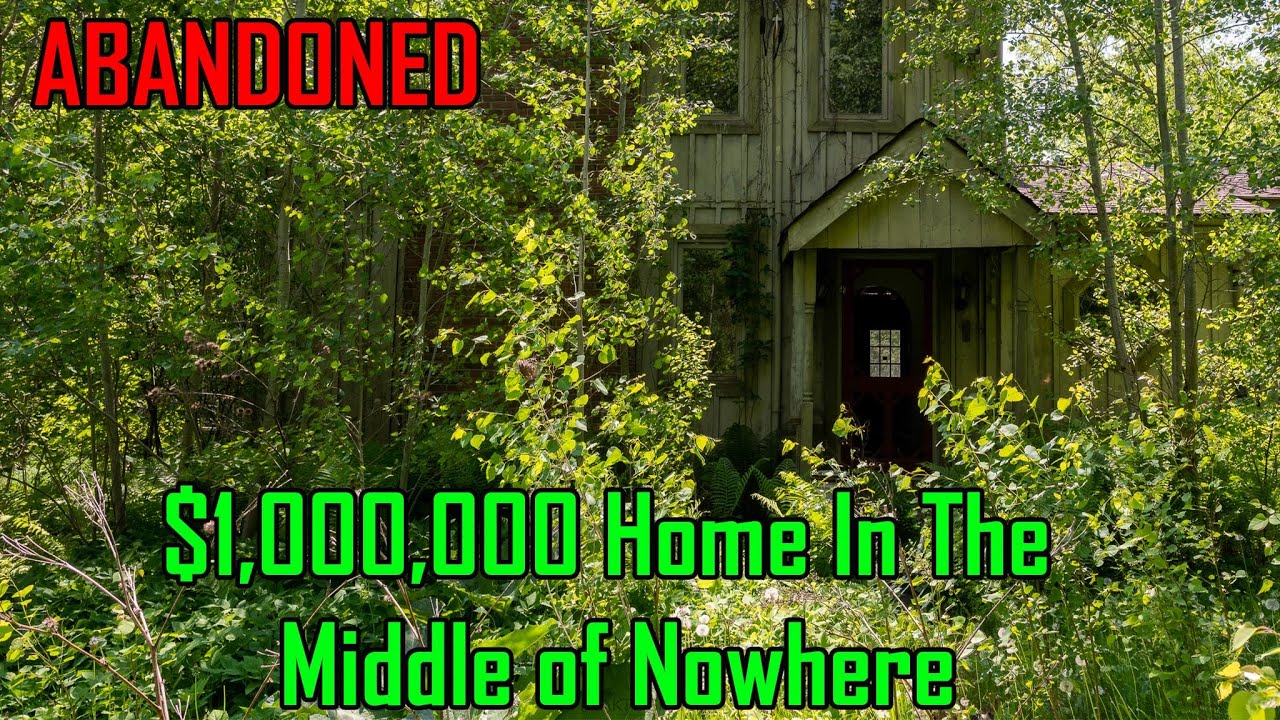 ABANDONED $1,000,000 Country Heritage Farm House in the Middle of ...