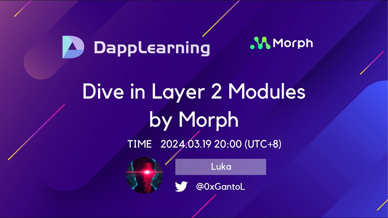 Layer2 模块化深度解析 By Morph - YouTube