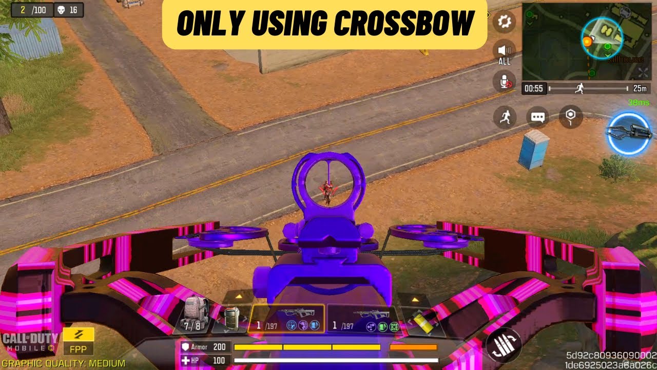 Is Crossbow Good For Battle Royale? | Only Using Crossbow In Sniper ...
