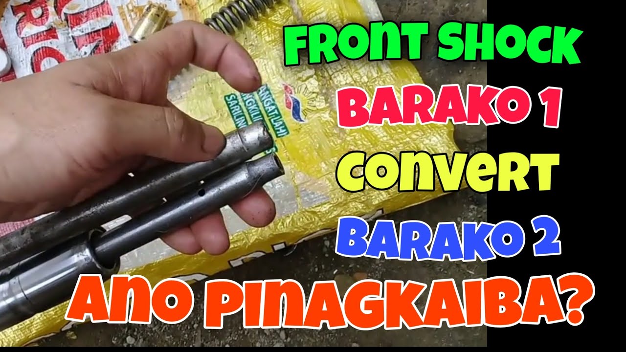 Restoration(Part 3) Paano mag-overhaul ng front shock? Kawasaki Barako ...