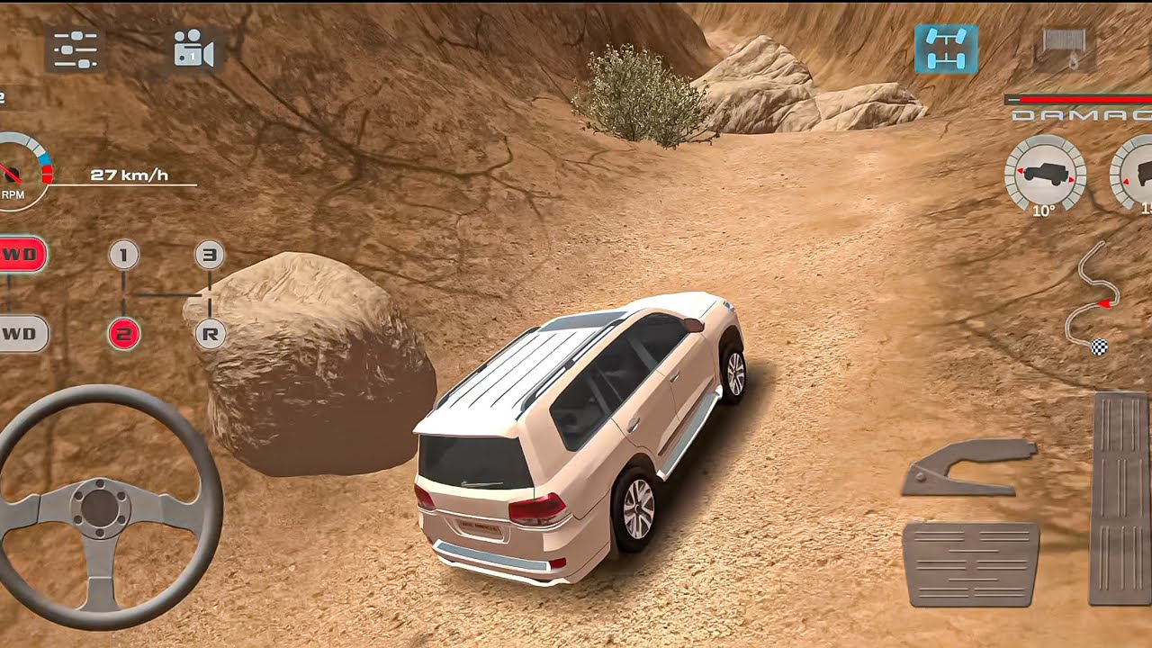 Off-road Drive Dessert - Land Cruiser | Level 8 ! - YouTube