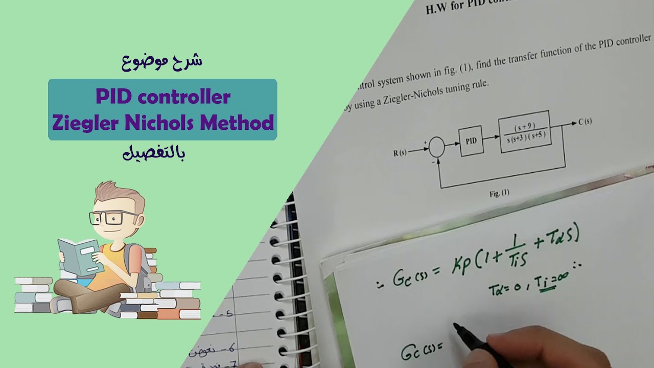 شرح موضوع PID controller : Ziegler Nichols Method بالتفصيل - YouTube