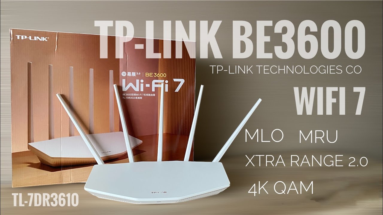 TP-Link BE3600 роутер WiFi 7 - огляд, налаштування, тести, порівняння з ...