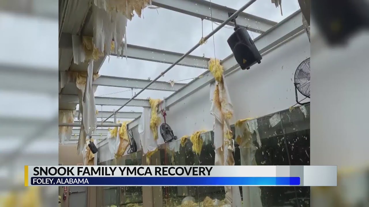 Devastation to excitement as Foley YMCA readies for re-opening - YouTube