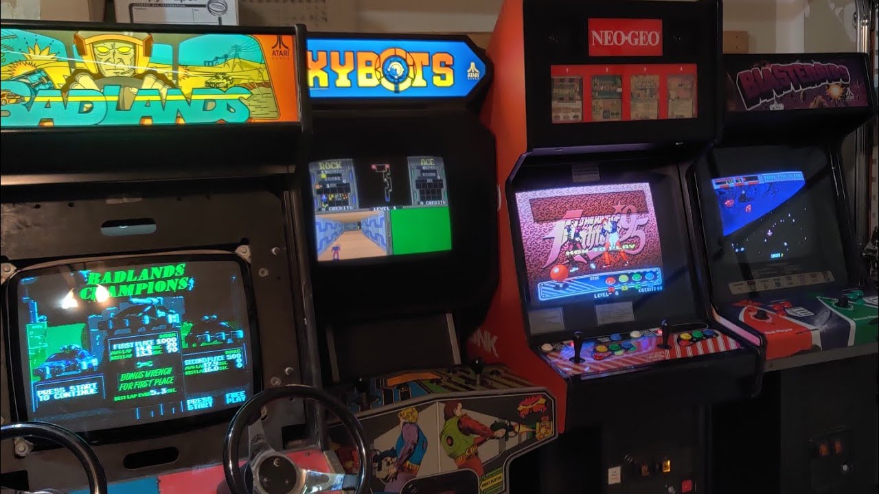 3 Room Personal Arcade and Console Collection - YouTube