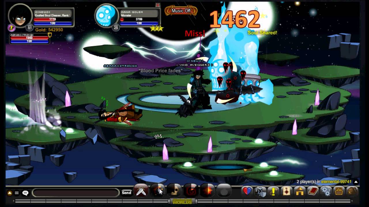 AQW - Exalted Soul Cleaver - YouTube