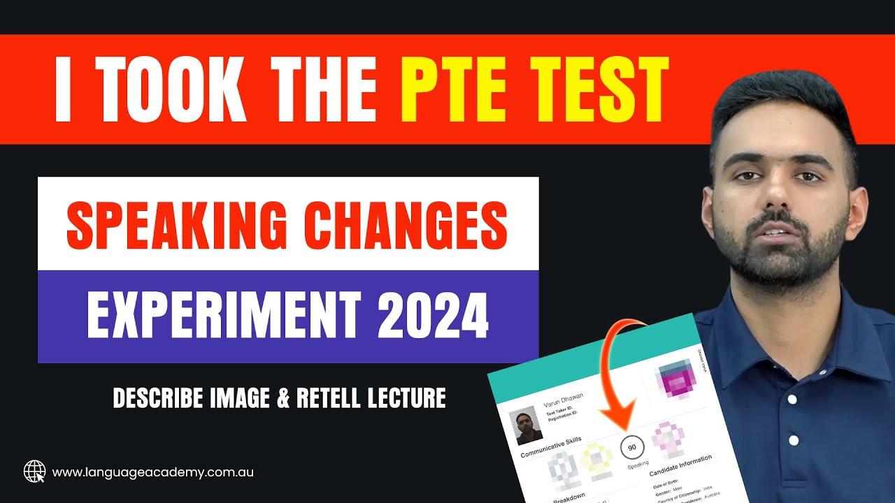 PTE Speaking Changes 2024 | Working Describe Image and Retell Lecture ...