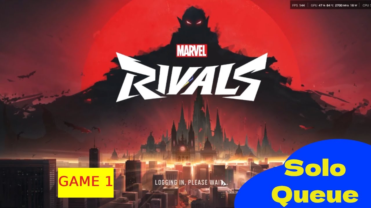 Marvel Rivals ranked solo queue support role Game 1 - YouTube
