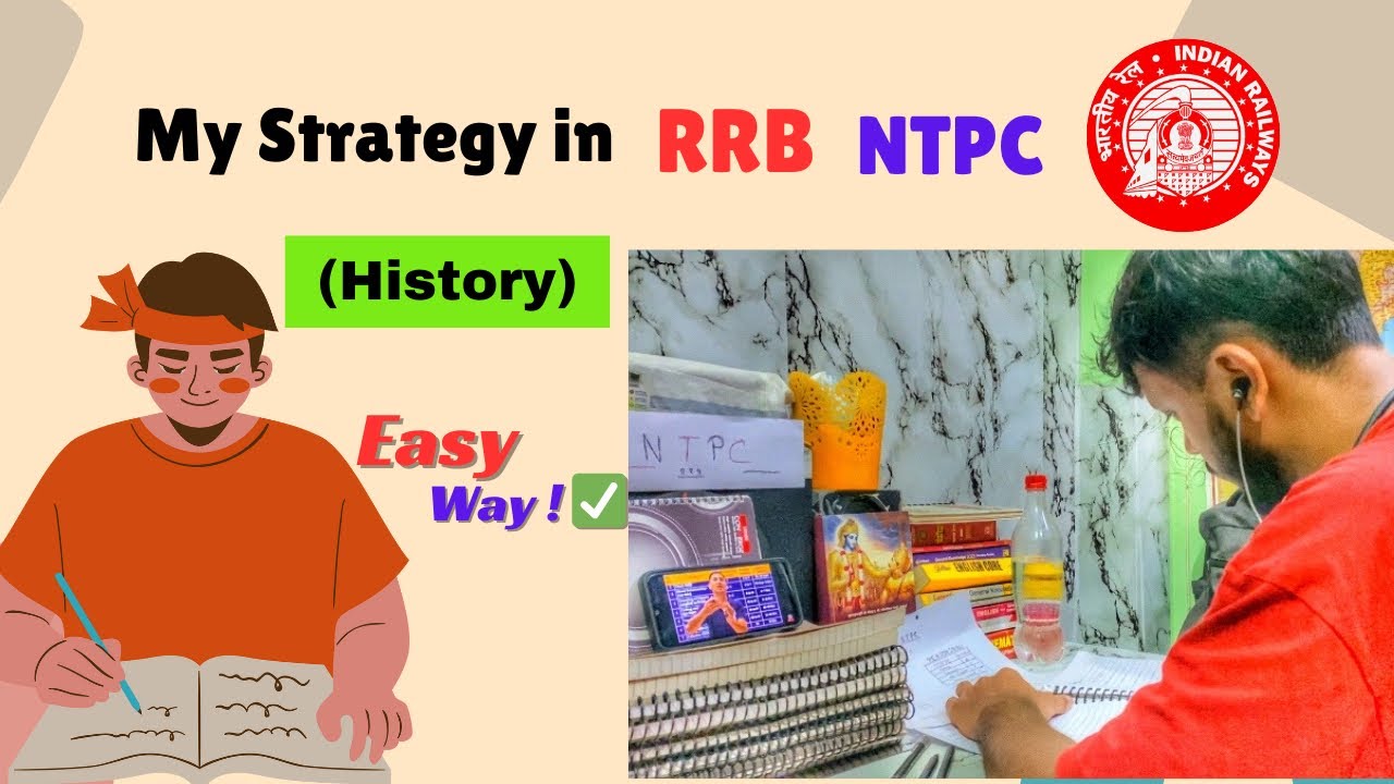 RRB NTPC • History • My Strategy• From zero to advance 🔥 - YouTube