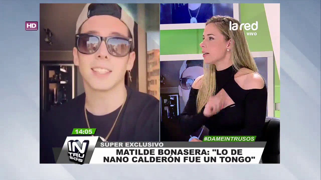 "Lo de Nano Calderón fue un tongo": Matilde Bonasera en Intrusos - YouTube