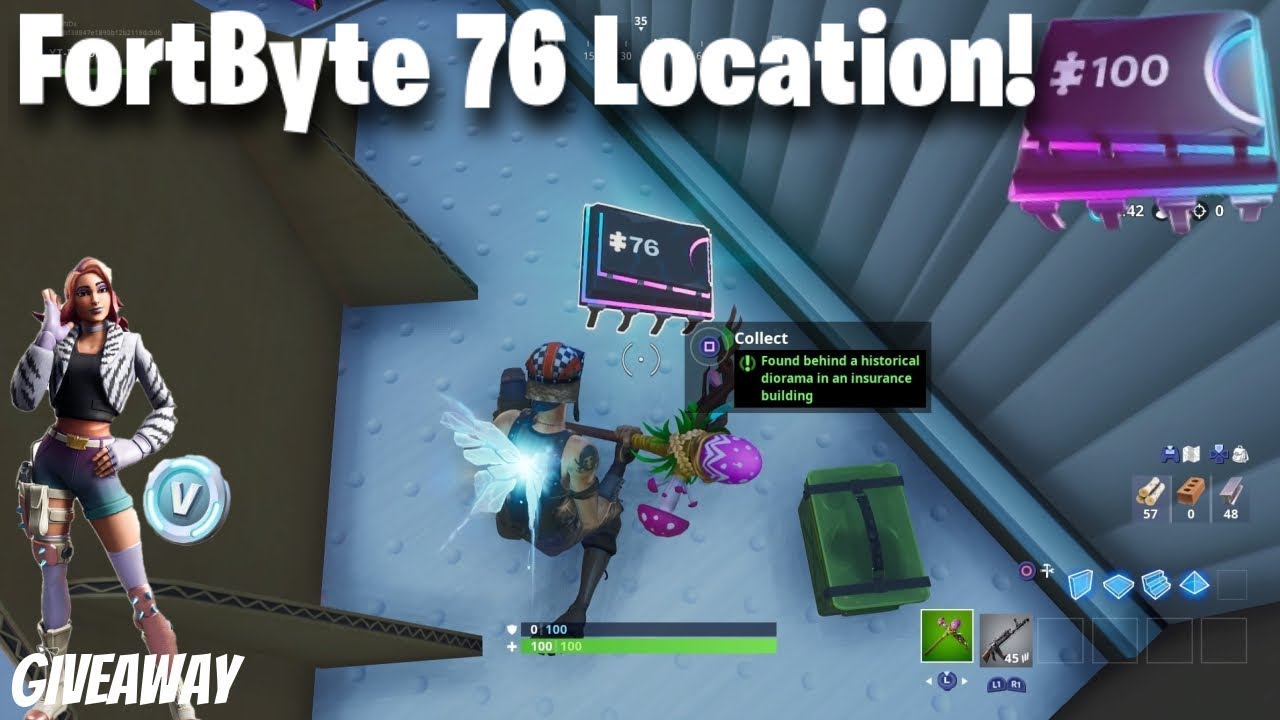 Fortnite FortByte Challenge 76 Guide | Found behind a historical ...