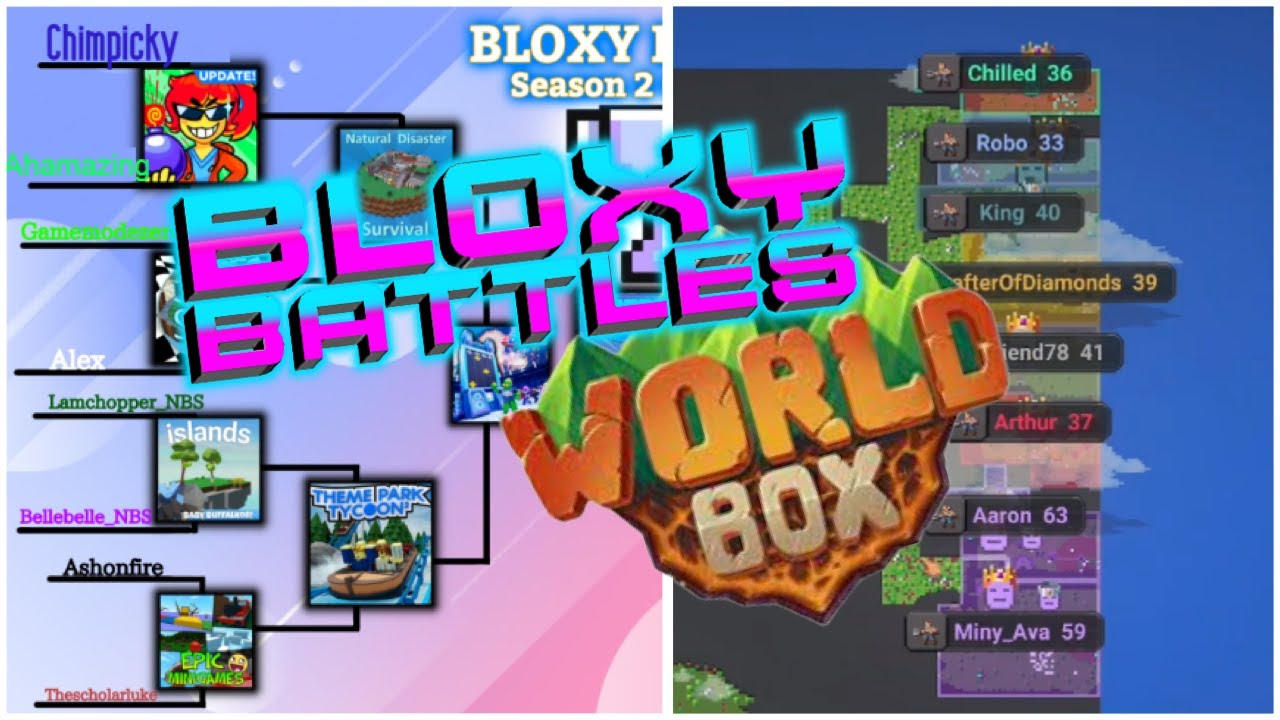 Bloxy Battles Season 2 In Worldbox! - YouTube