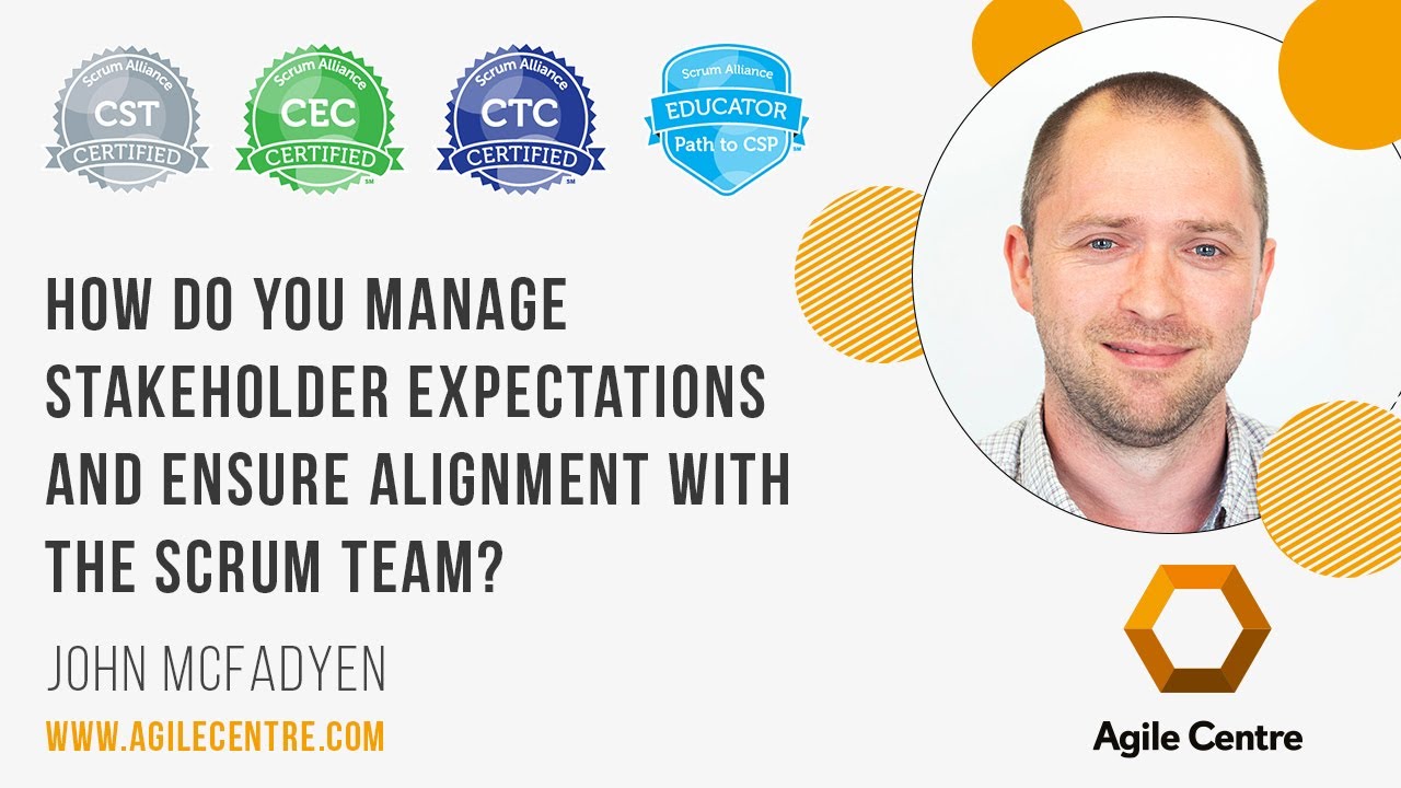 How do you manage stakeholder expectations and ensure alignment with ...
