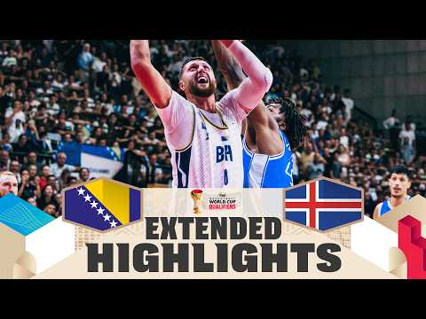 BIH 🇧🇦 v ITA 🇮🇹 | Extended Highlights | FIBA Basketball World Cup 2027 European Qualifiers