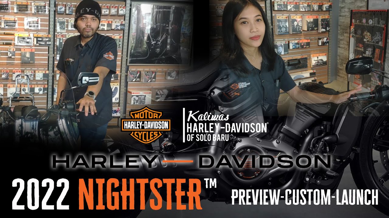 Preview - Custom | Nightster 2022 - Harley-Davidson - YouTube