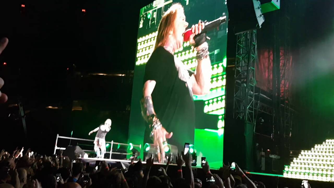 Guns N' Roses - Welcome to the Jungle Live - Toronto 2016 - YouTube