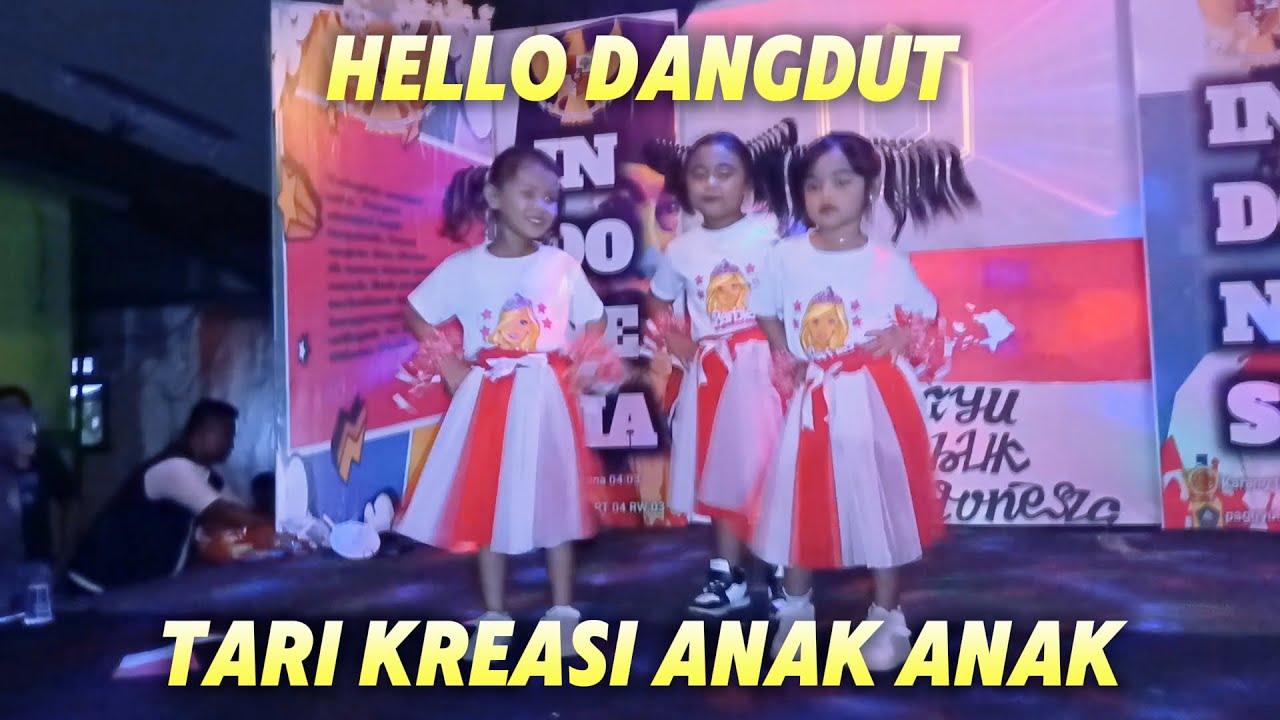 TARI KREASI ANAK HELLO DANGDUT| PENTAS SENI PABUARAN BOGOR - YouTube