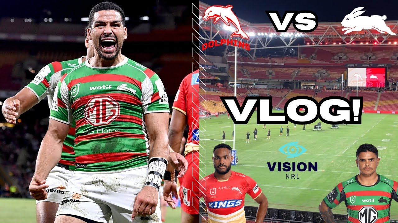 RABBITS DOMINATE THE DOLPHINS AWAY FROM HOME! || (Dolphins vs Rabbitohs ...