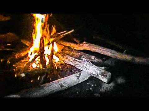 How To Burn Logs Properly In A Fire - YouTube