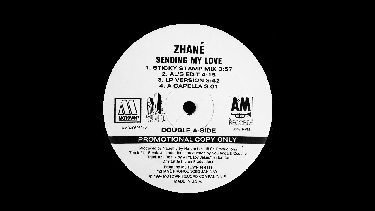 Zhané - Sending My Love (1994 Sticky Stamp Mix) - YouTube