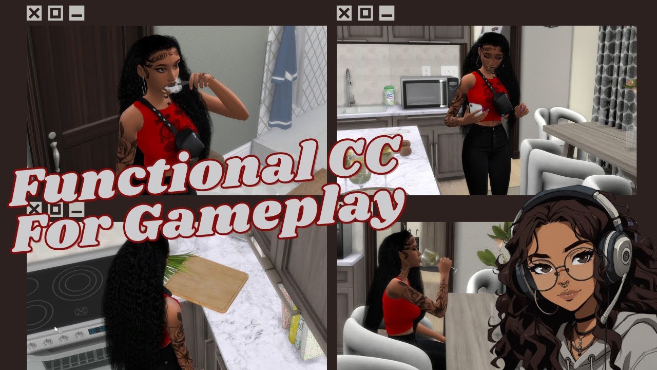 My Favorite Functional CC For Gameplay + LINKS | The Sims 4 🤍 - YouTube