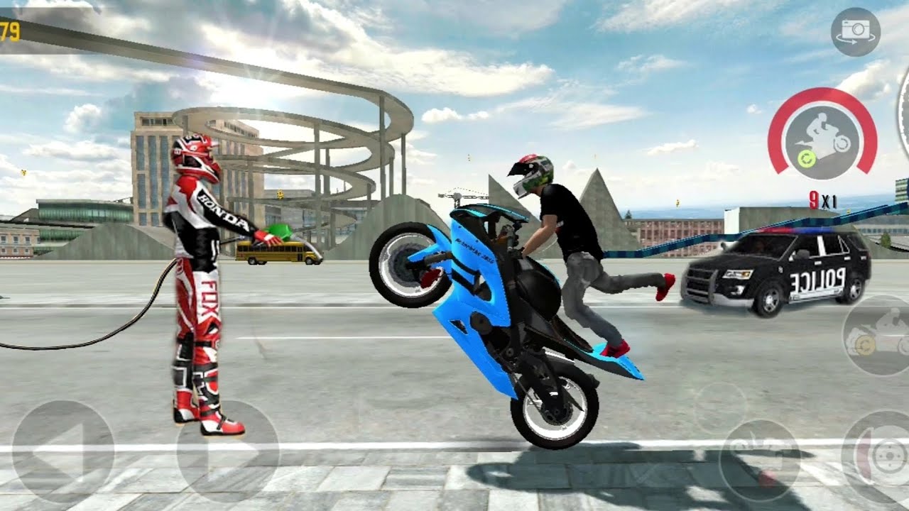 Supermoto stunt riding simulator #19 - Extreme Motorbikes top realistic ...