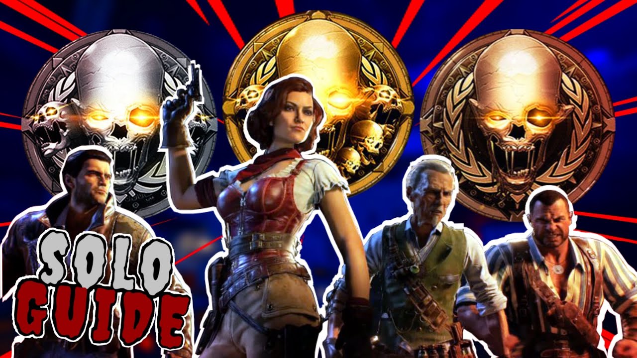 Solo "UNSINKABLE" No Strikes Strategy Gauntlet Guide (BO4 Zombies ...