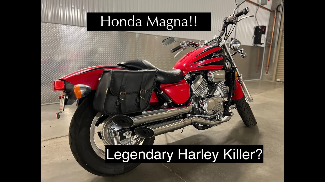 1997 Honda Magna 750 Review and Ride!! Legendary Classic!! - YouTube