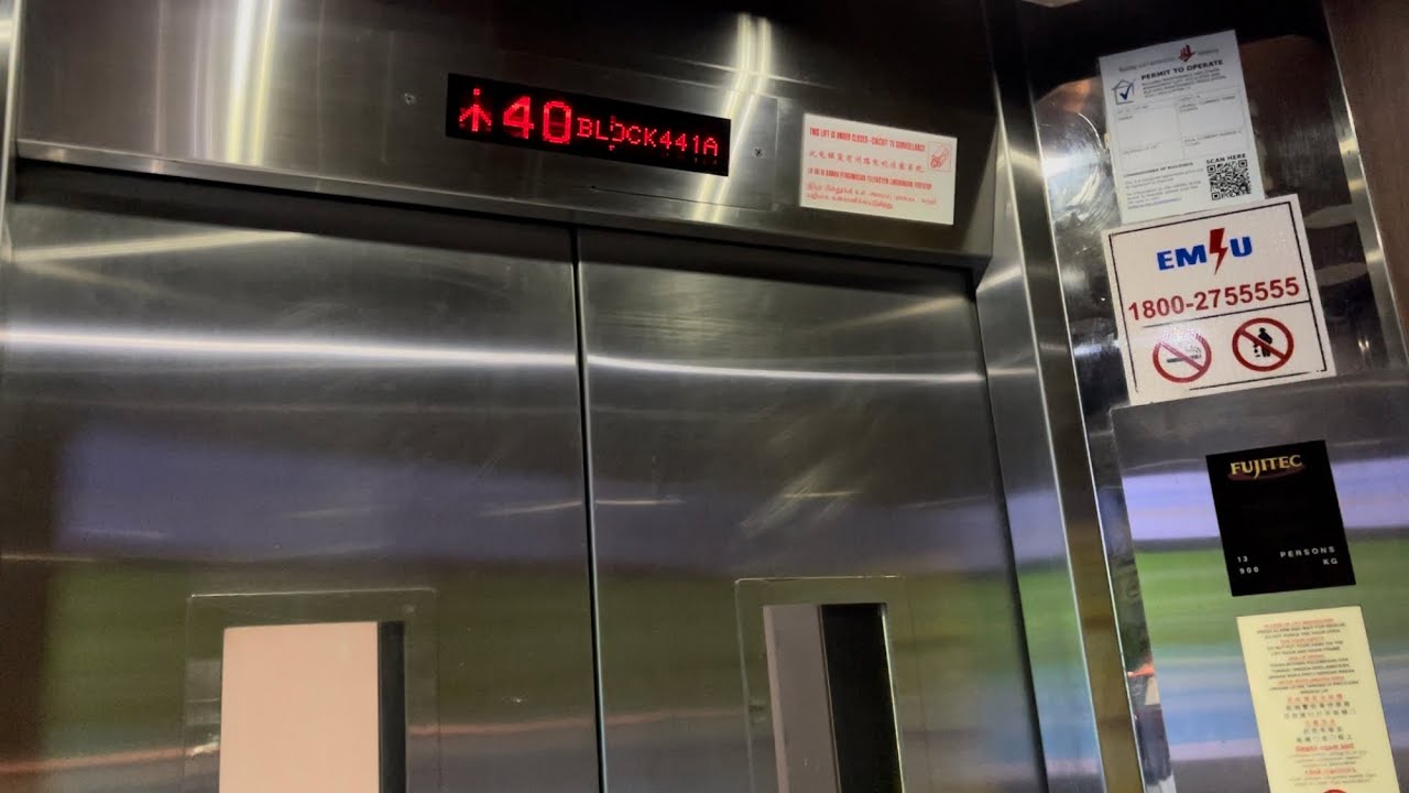 FAST FUJITEC High Speed Traction Lift :: Blk 441A Clementi Residential ...