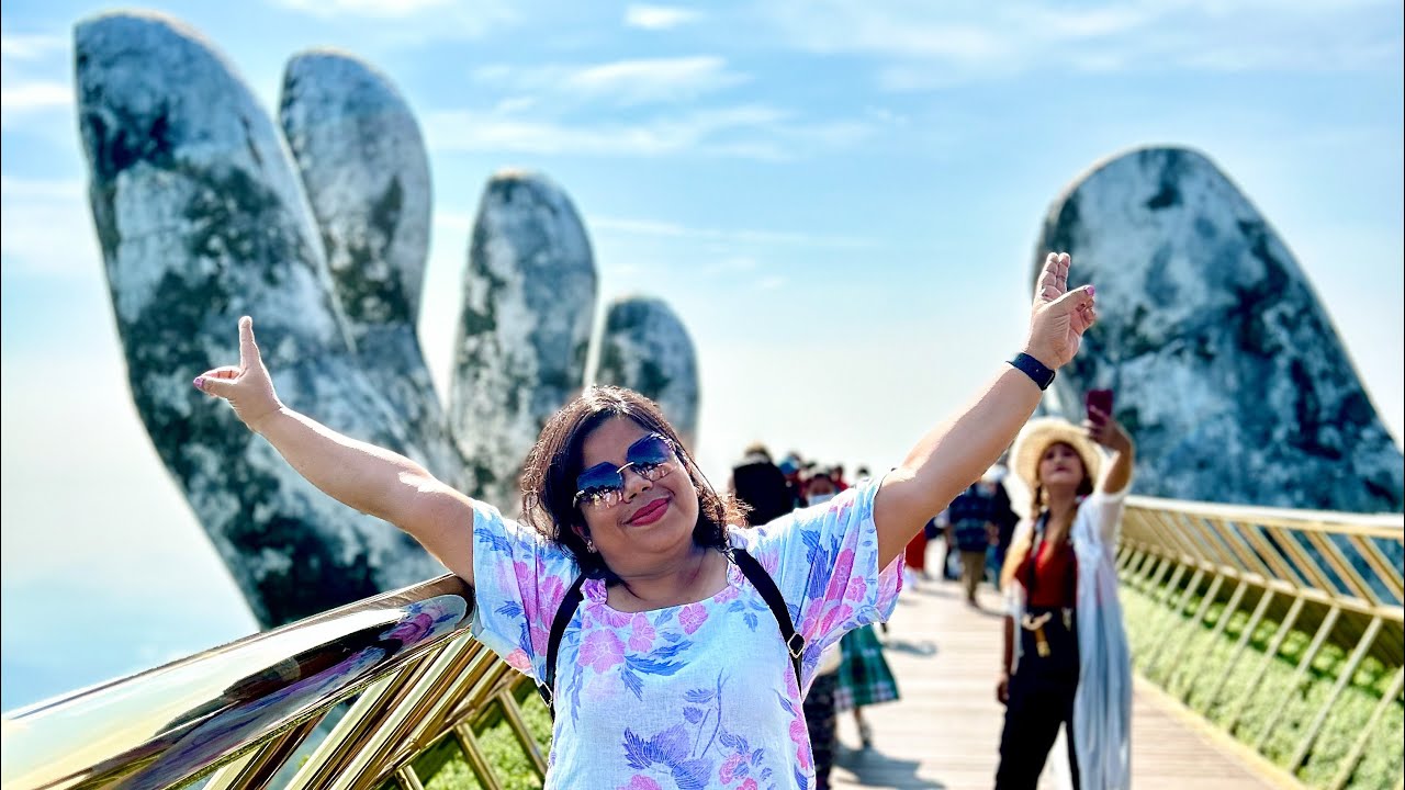 VIETNAM 🇻🇳 PART 3 | Sunworld BaNa Hills | Hand Bridge | French Village ...