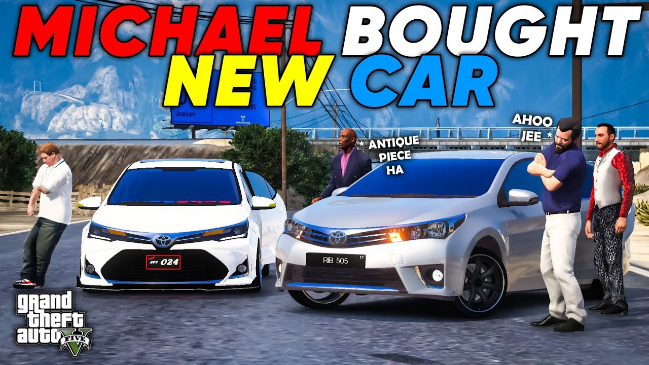 MICHAEL'S NEW DAILY DRIVEN CAR | COROLLA 2017 | GTA 5 | Real Life Mods ...