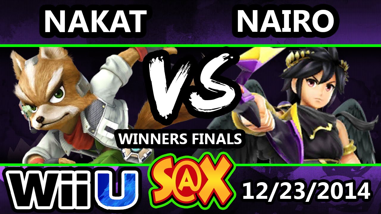 S@X - Nario (Robin, Dark Pit) Vs. LoF | Nakat (Fox) SSB4 Winners Finals ...