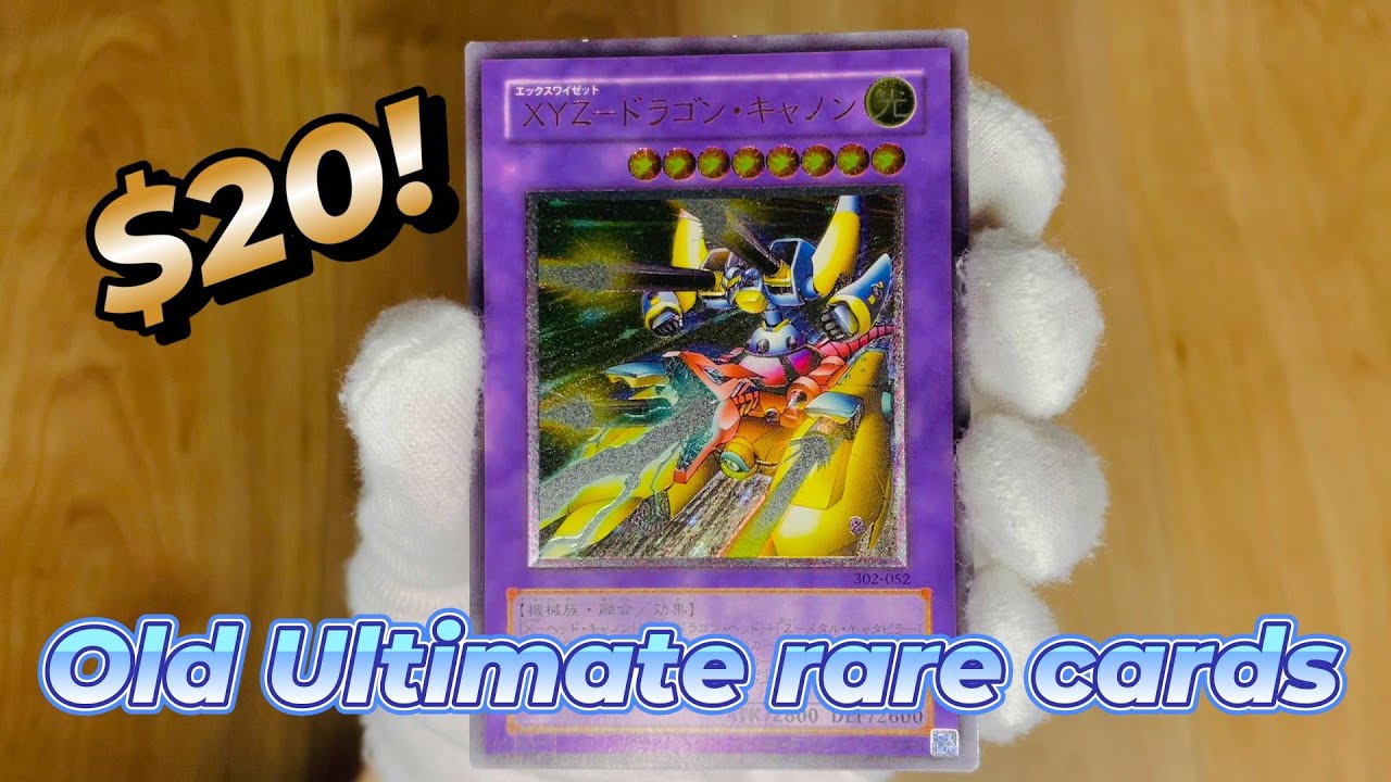 I bought Old yugioh Ultimate Rare cards in Tokyo! - YouTube