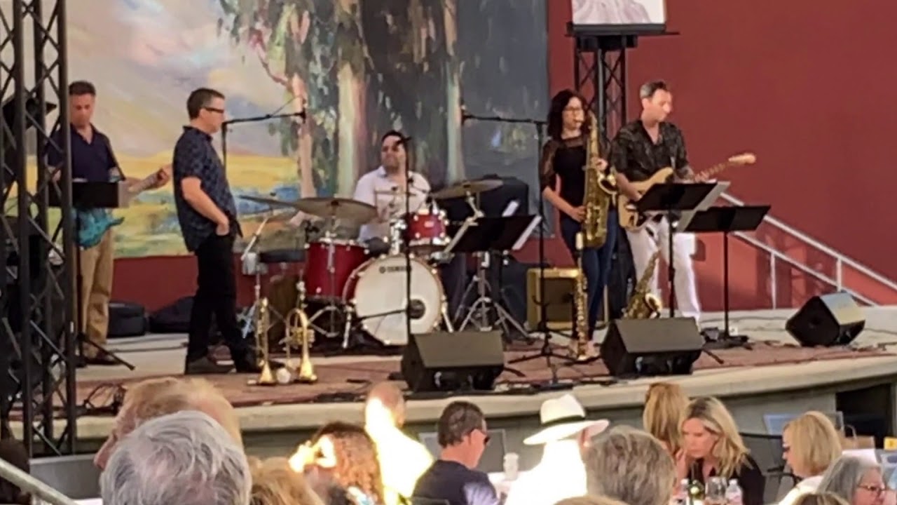 Tony Guerrero Band Featuring Kirsten Edkins on Sax - YouTube
