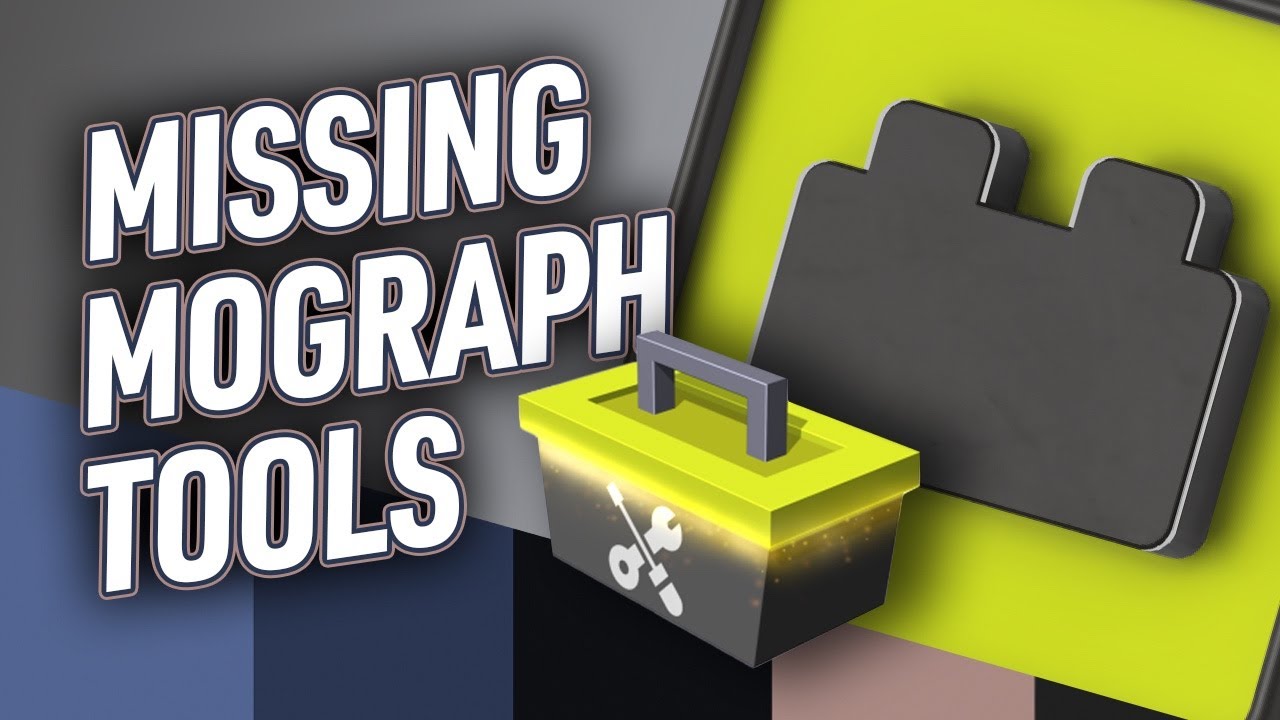 Unveiling the missing mograph tools — MOBO_Utils for After Effects ...