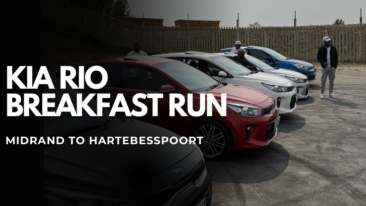 Kia Rio Breakfast Run from Midrand To Harties | Braai | Stance ...