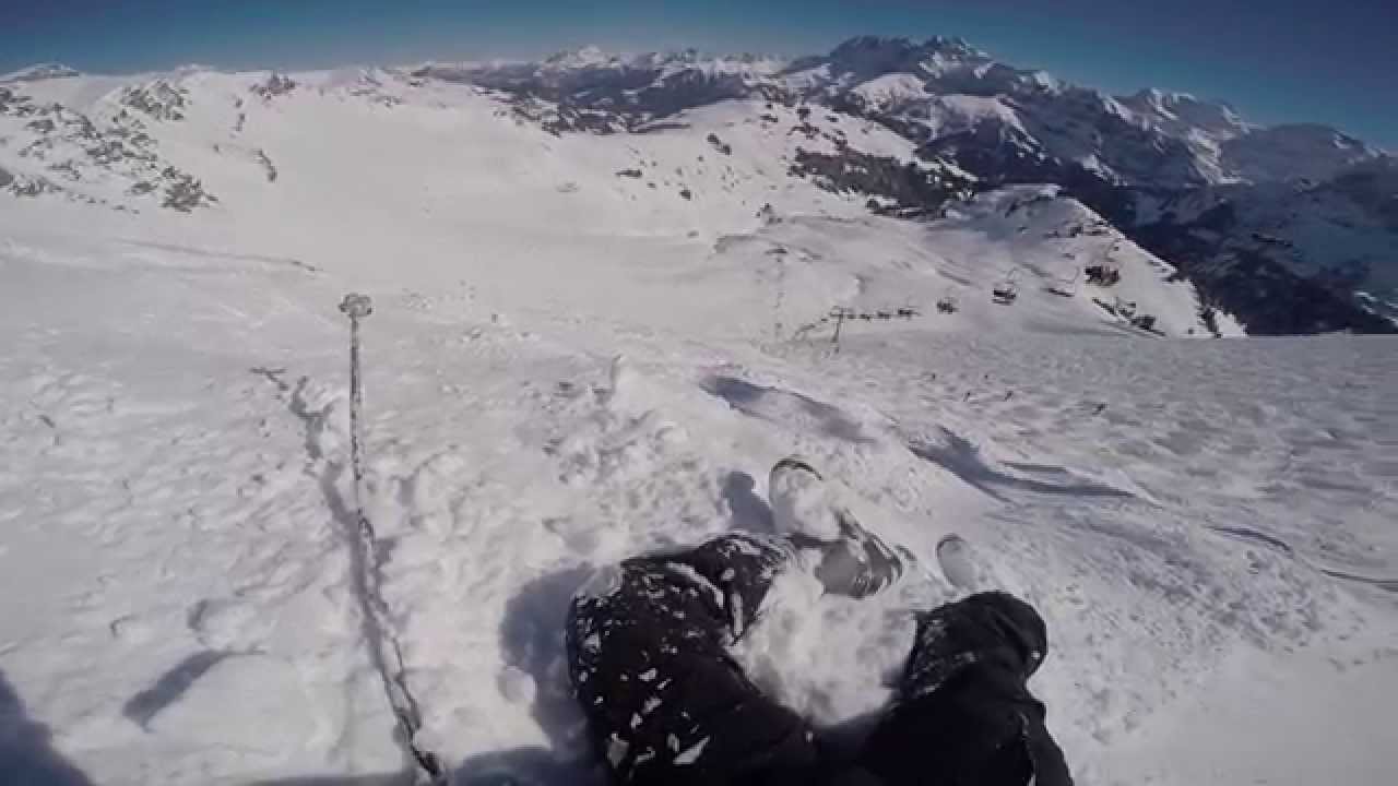 Epic Fail Swiss Wall Skiing - YouTube