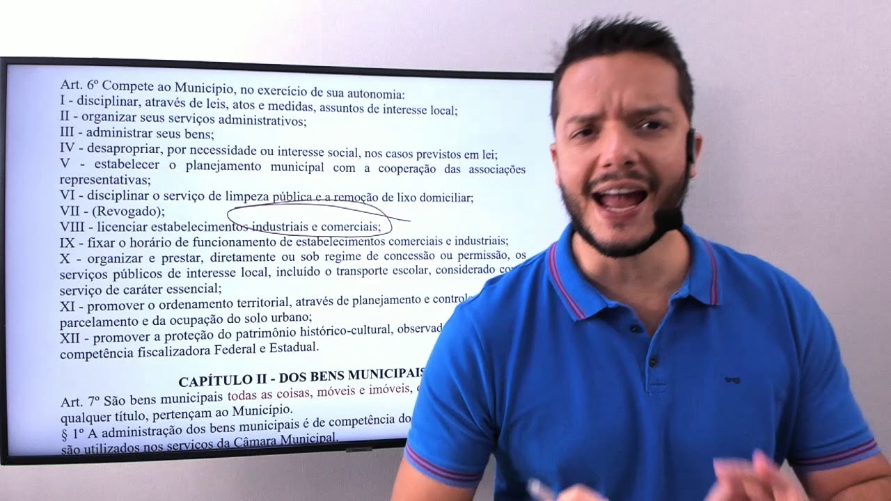 Lei Orgânica - Victor Graeff - 01 - YouTube