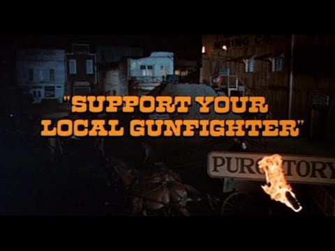 Support Your Local Gunfighter (1971) Trailer - YouTube