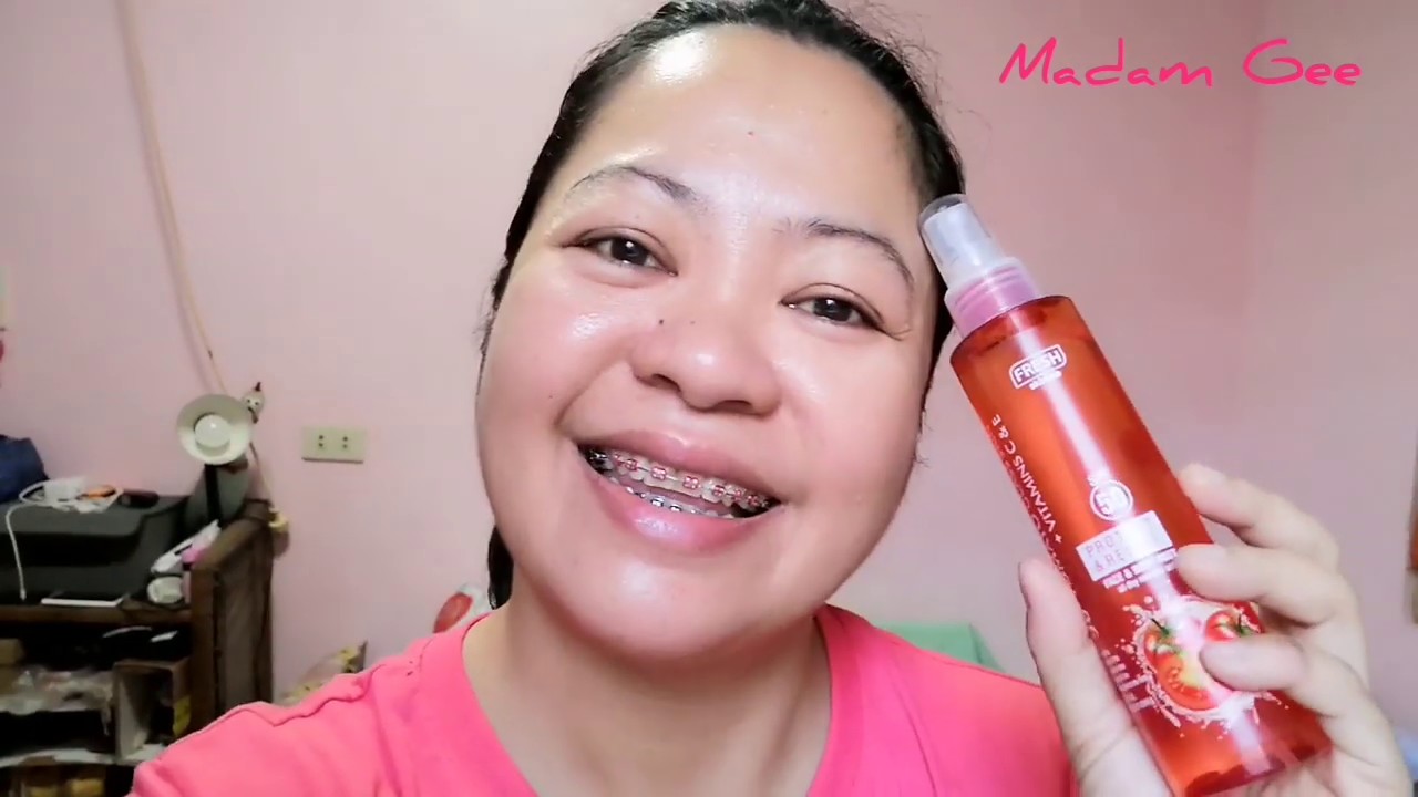 FRESH SKINLAB TOMATO GLASS SKIN FACE & BODY MIST 🍅 - YouTube