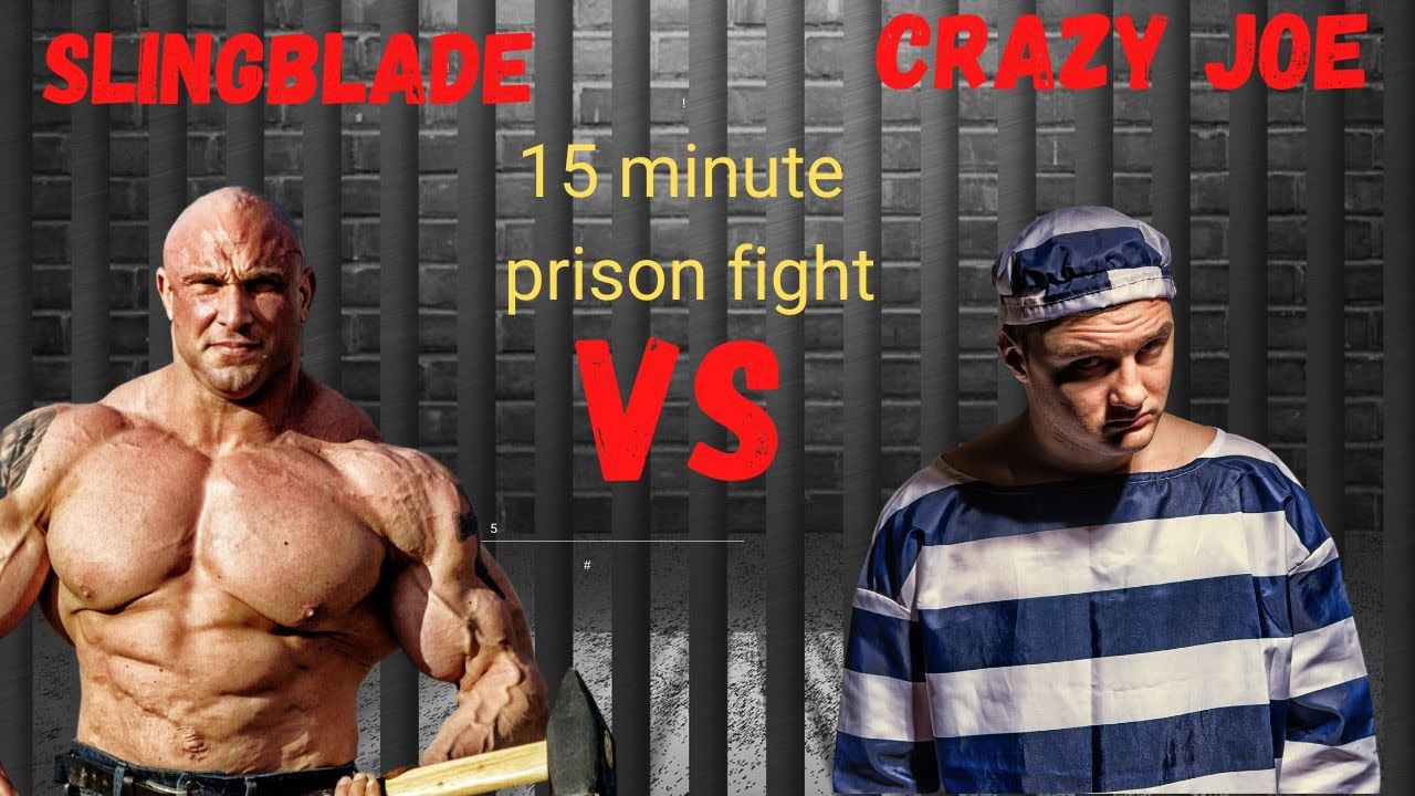 CRAZY Prison Fight, Old Bull vs Young Buck - YouTube
