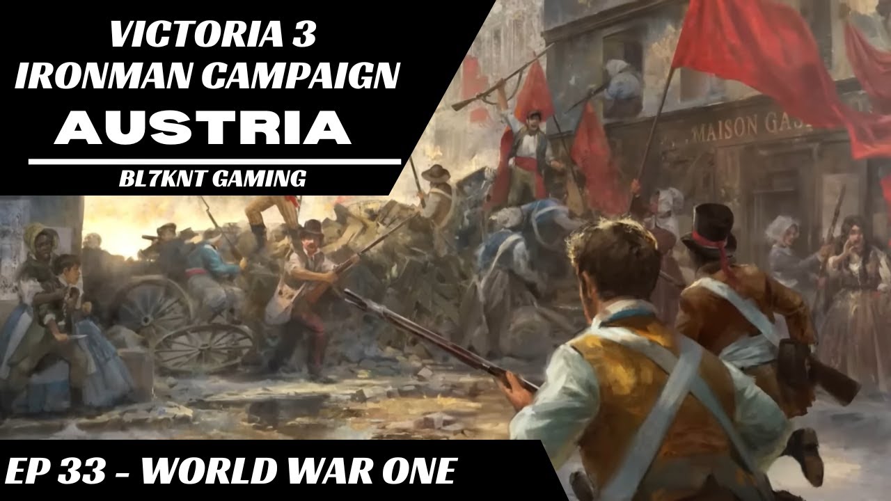 Victoria 3 Ironman: Imperial Austria - World War One! - YouTube