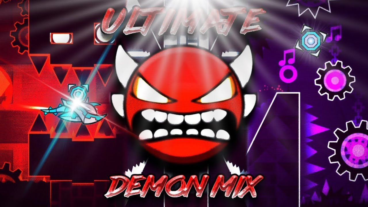 Ultimate demon mix FLULKED IT 36% - 100% WOW (Insane demon 😤 - YouTube