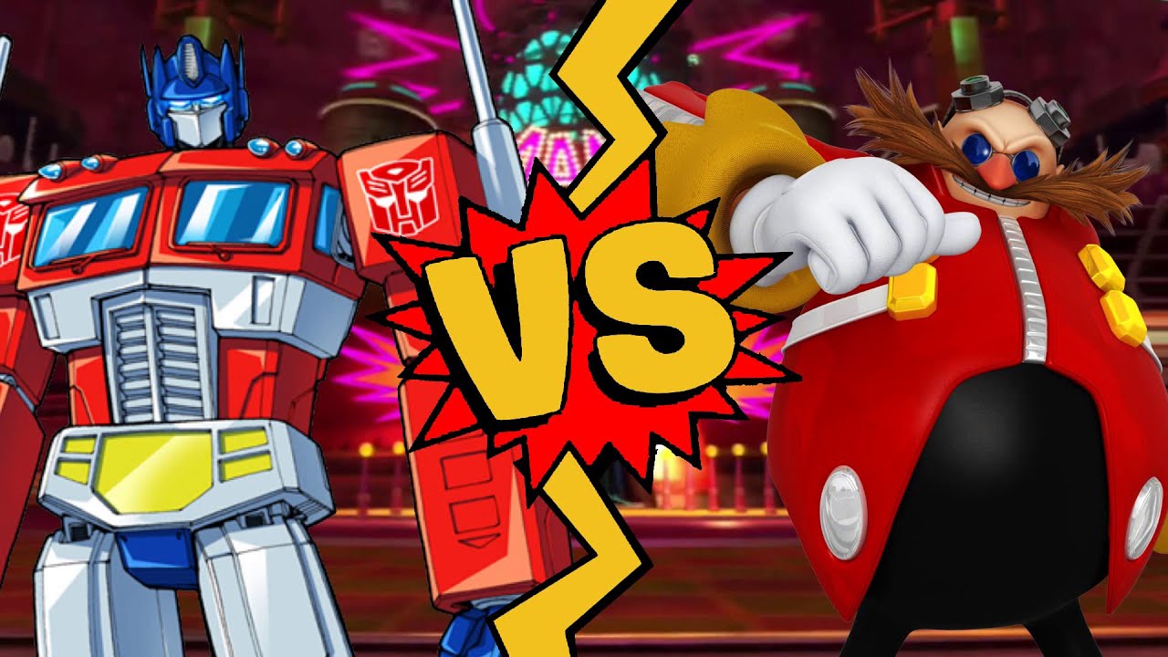 M.U.G.E.N. Battles | Optimus Prime vs Dr. Eggman | Transformers vs ...