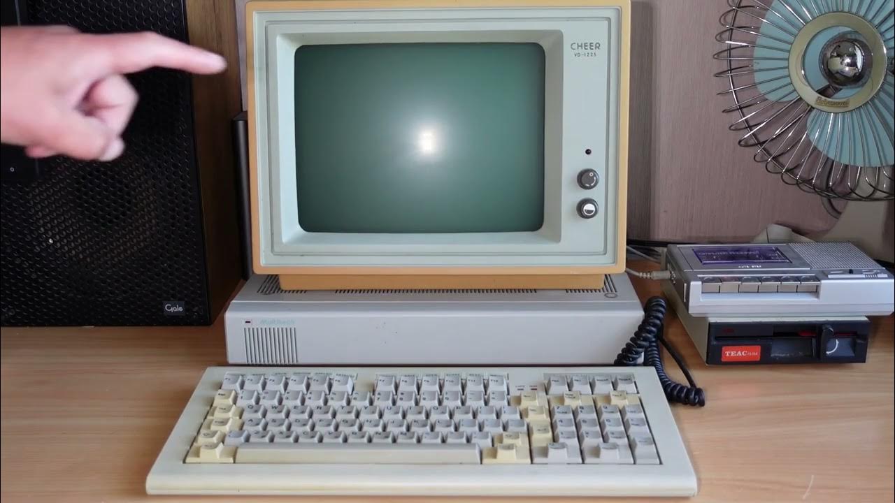 Apple II Clone - Multitech MPF-III/310 - Computer System - Quick Demo ...