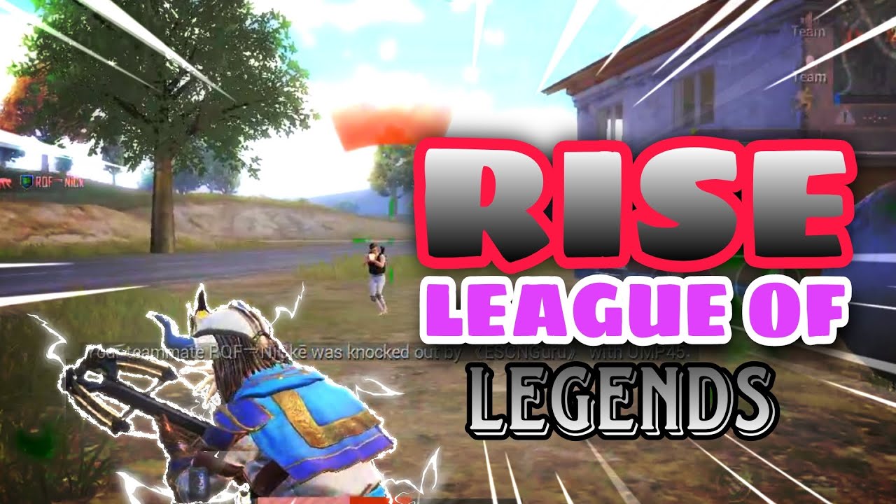 RISE LEAGUE OF LEGENDS 4 FINGER + GYROSCOPE BGMI MONTAGE || ALEX GAMING ...