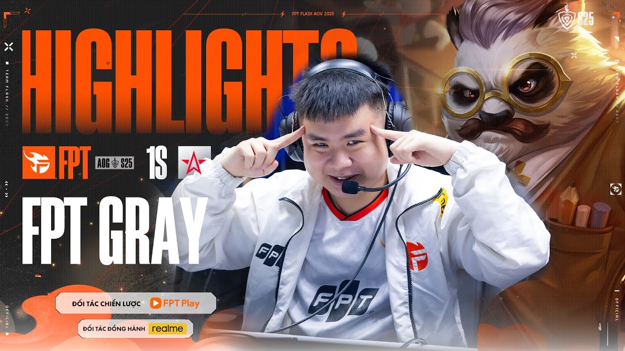 HIGHLIGHTS FPT GRAY - FPT FLASH vs ONE STAR ESPORTS - ĐTDV MÙA XUÂN ...