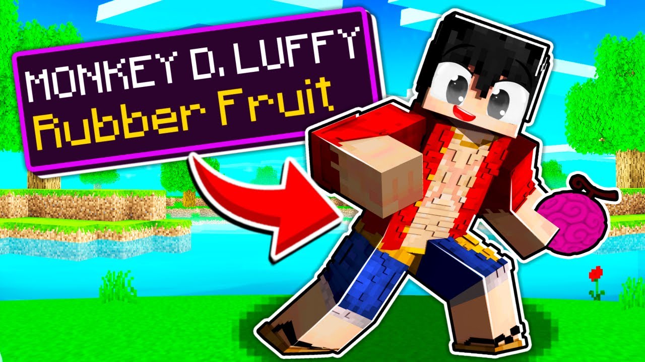 I Became MONKEY D. LUFFY In Minecraft One Piece! - YouTube