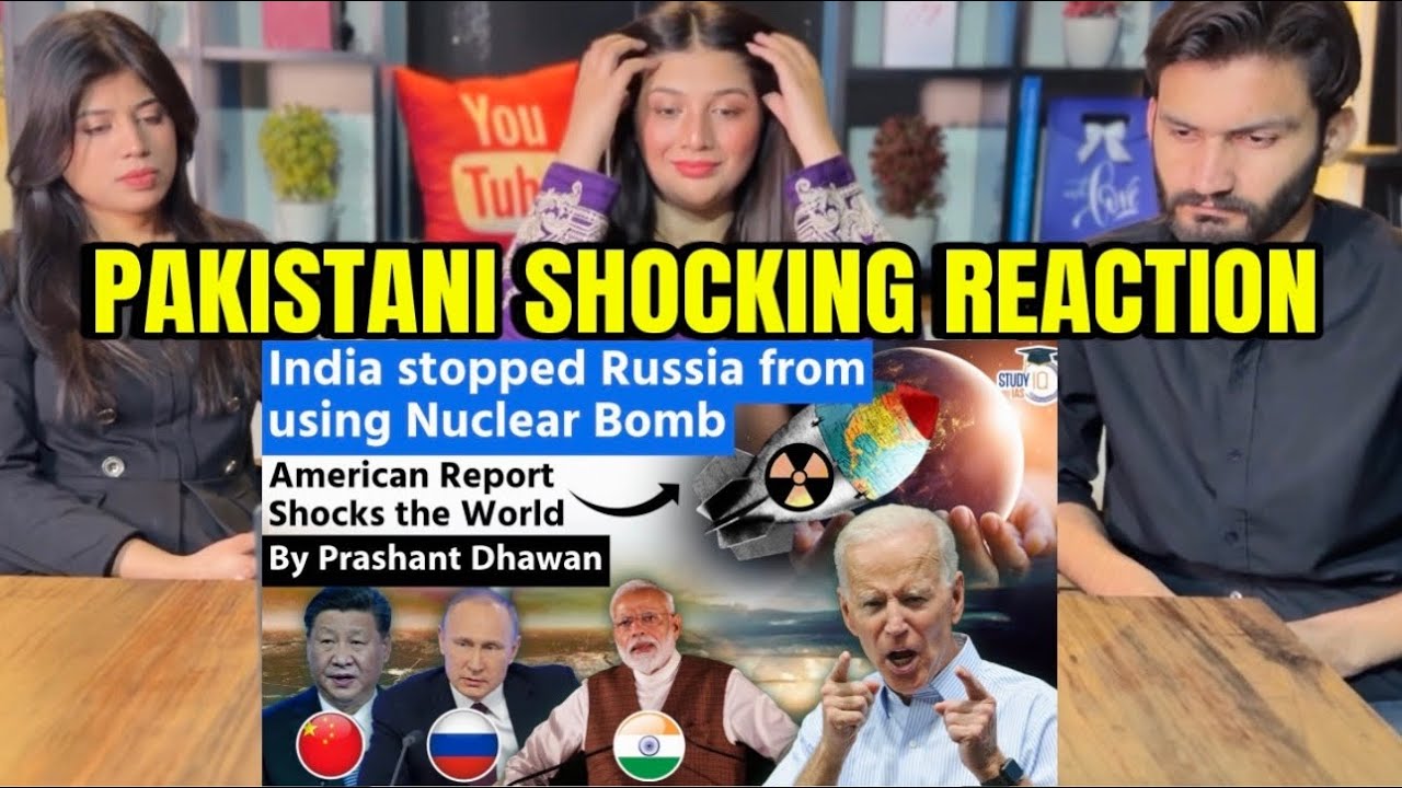 Pakistani Reaction on INDIA Stopped RUSSIA From Using Nuclear BOMB ...