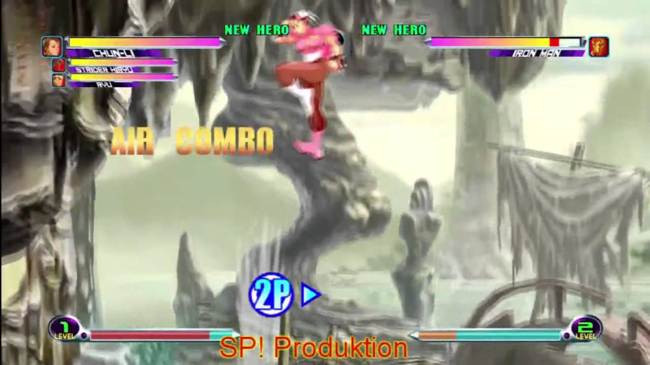 Marvel vs Capcom 2 PS3 HD capture DEMO - YouTube
